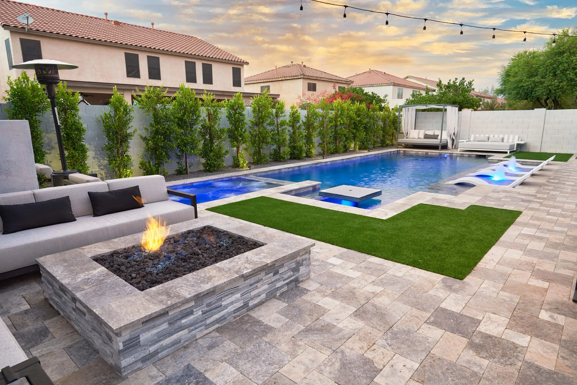 Landscape & Hardscape Gallery - Thunderbird Pools
